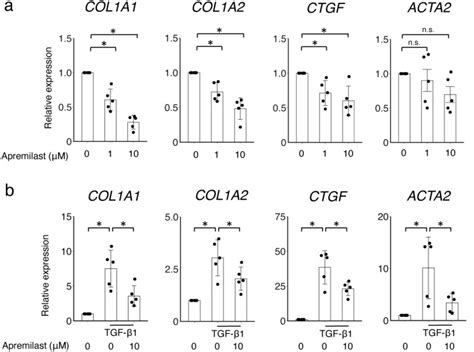 Antifibrotic Effect Of Apremilast In Systemic Sclerosis Dermal