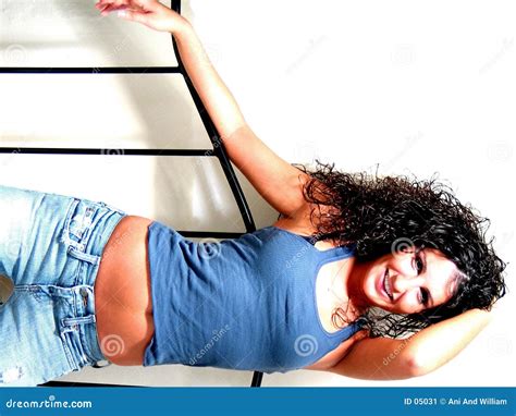 Model Shoot Stock Image Image Of Hair Jeans Pose Light 5031