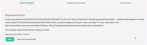 Get Deployment Errors Into The Detailed View In The Error Logs · Issue