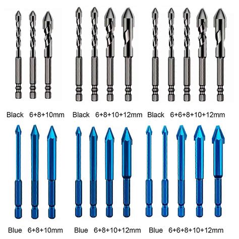 Special Crooked Tip Eccentric Drill Bit Set Drills Concrete Masonry