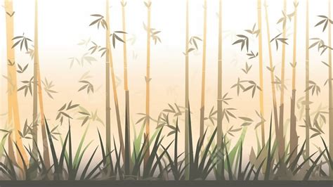 ภาพประกอบการ์ตูนไม้ไผ่ ดาวน์โหลดพื้นหลัง Powerpoint ฟรี Slidesdocs