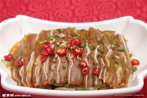 卤猪耳朵摄影图传统美食餐饮美食摄影图库昵图网