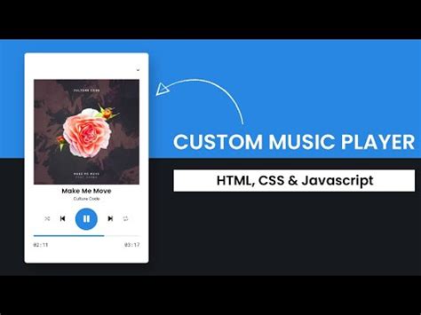How To Make A Music Website Using HTML CSS Javascript Add Music In HTML Website YouTube