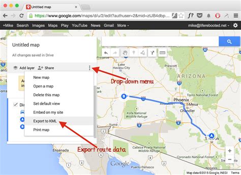 Life Rebooted Creating Route Maps With Openstreetmap