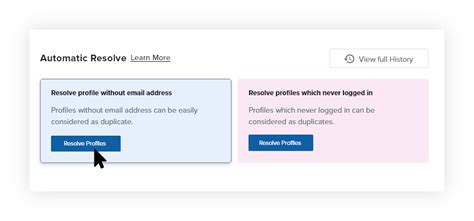 How Automatic Duplicates Resolve Work