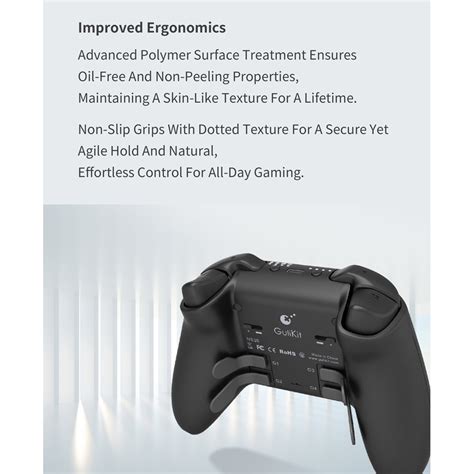 GuliKit KK Max Wireless Controller Black Nintendo Switch EB Games Australia