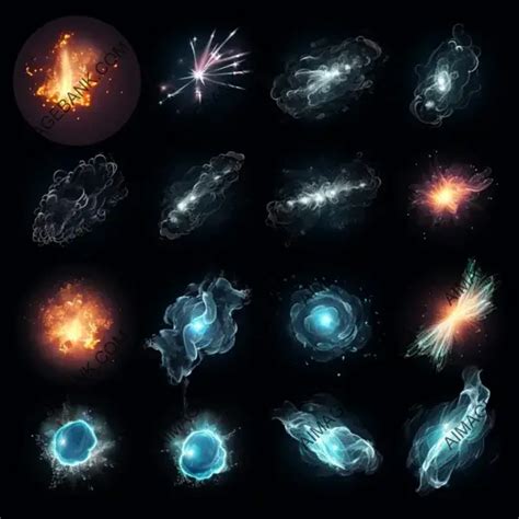 Vector Graphics Vfx Particle Effects Sprite Sheet Aimagebank