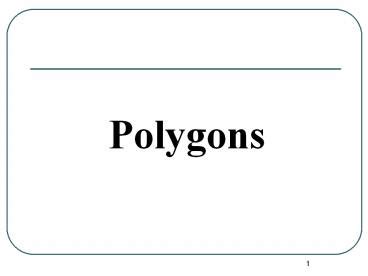 PPT Polygons PowerPoint Presentation Free To Download Id 77319d NDA2M