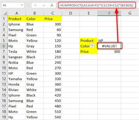How To Lookup Value In Excel With Multiple Criteria 6 Methods Excel