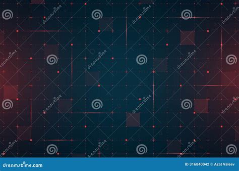 Hud Interface Grid Dot Array And Matrix Symbol Operating System Ui Background Vector