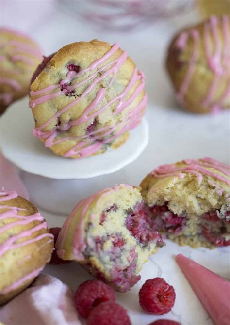 Raspberry Muffins Preppy Kitchen