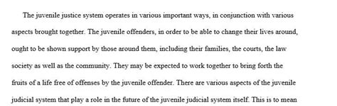 [solved] Future Of The Juvenile Justice System Proposal Presentation