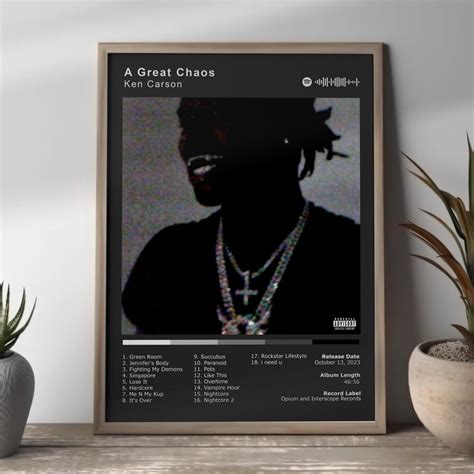 Ken Carson Poster Etsy