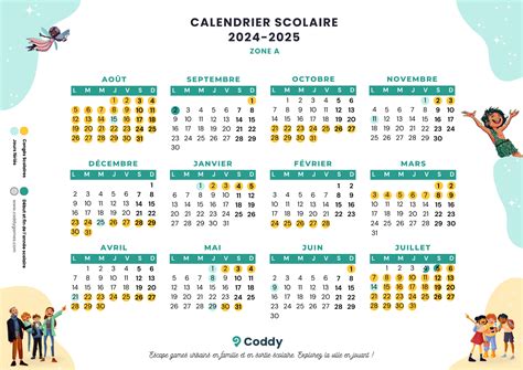Calendrier Scolaire 2024 2025 France Métropolitaine