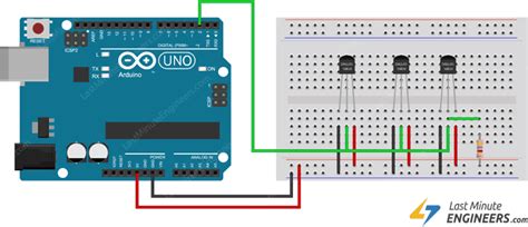 Interfacing Multiple DS18B20 Digital Temperature Sensors With Arduino