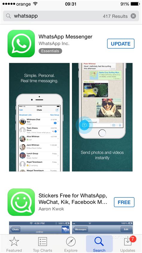 Download Whatsapp Messenger 21114 With Iphone 6 Support Softpedia