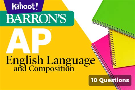 Ap English Language And Composition Writing Parallel Structure Kahoot Quiz