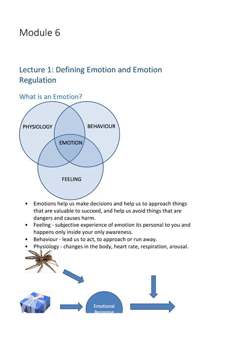 Module 6 Lecture Notes 6 Warning Tt Undefined Function 32 Lecture 1 Defining Emotion And