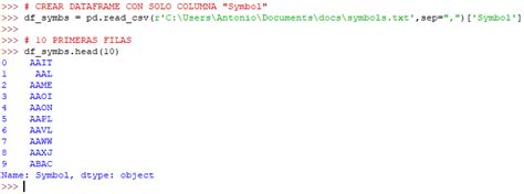 Generar Dataframe Desde Un Archivo De Texto Con ‘pandas El