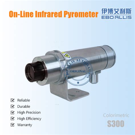Extreme Temperature Thermometer Non Contact Two Color Ratio Pyrometer Ratio Pyrometer And