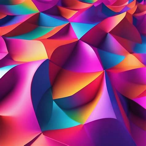 Colorful Gradient Prism Vibrant Background Curves Background 3d Spline Texture Gradient
