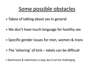 Stanford Presentation Intro To BDSM PPT