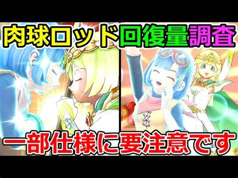 セラフィぷにぷに肉球ロッドに一部地雷仕様発覚！チアフルヒール回復量調査結果報告！厳選！ドラクエウォーク攻略動画まとめ