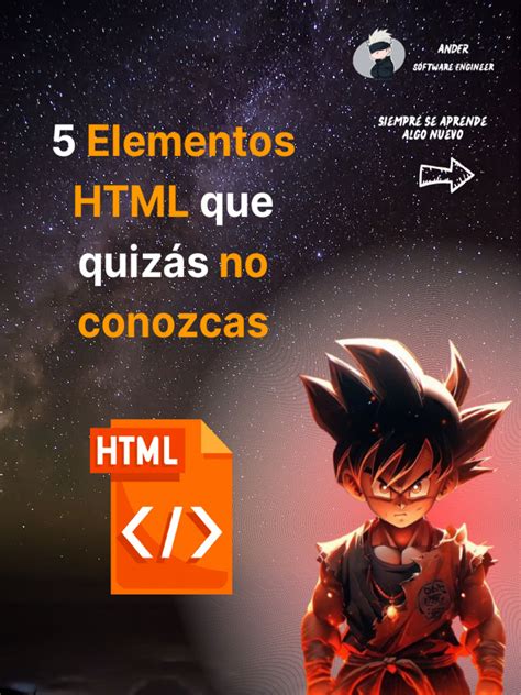 5 Elementos Html Que Quiz S No Conozcas 1721161182 Pdf