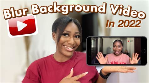 How To Shoot Video With Blur Background In Iphone How To Blur Video Background On Iphone 2022