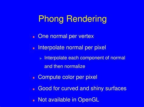 PPT Polygon Rendering PowerPoint Presentation Free Download ID