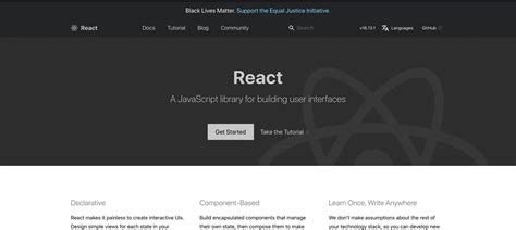React、babel、webpack等多个开源组织声援黑人抗议活动，停止提供文档 澳洲匠人学院