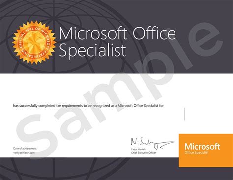 Microsoft Office Specialist Excel Associate Certification Etrainindia