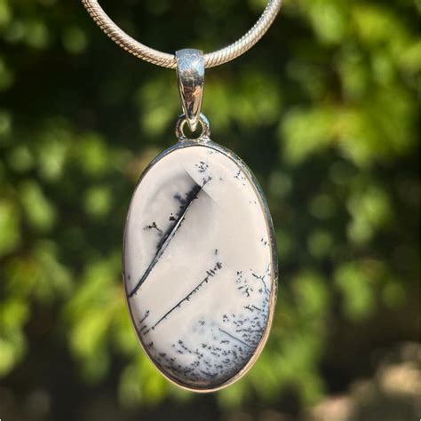 Pendant Dendritic Opal The Old Earth