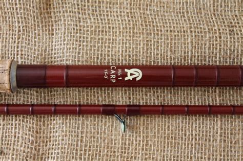 1 X Ca Mk 1 Vintage Glass Carp Fishing Rod Possible Olivers Of Knebw