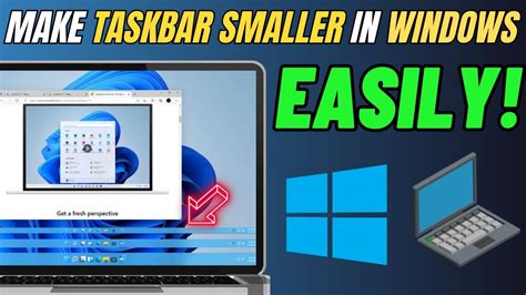 How To Make Taskbar Smaller In Windows 11 EASY YouTube