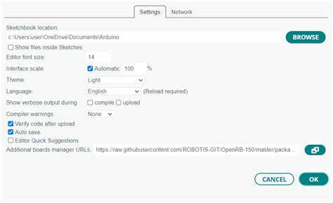 Actuator Dynamixel AX 12A Controller OpenRB150 Community ROBOTIS
