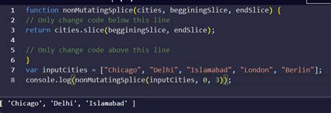 Why This Code Is Giving Error Slice Javascript The Freecodecamp Forum