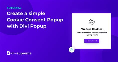 How To Create A Cookie Consent Popup Using Divi Popup Extension Divi