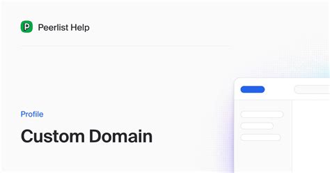 custom domain