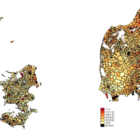 Theil Index And Gini Coefficient For Denmark 1682 To 1895 Download Scientific Diagram