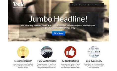 18 Free Responsive Bootstrap Themes And Resources