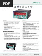 Laumas W100 User Manual And Calibration Pdf Parameter Computer