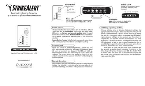 Strikealert Personal Lightning Detector At ₹ 1650000 Dehradun Id