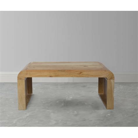 Buy Cascade 36 Inch Coffee Table Handcrafted Natural Acacia Wood