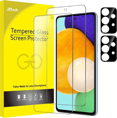 Jetech Screen Protector For Samsung Galaxy A52 A52 5g A52s 5g With