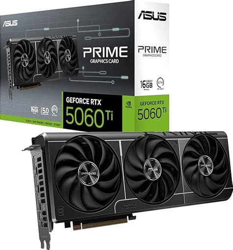 Asus Prime Geforce Rtx 5060 Ti 16gb Gddr7 Oc Edition Tarjeta Gráfica