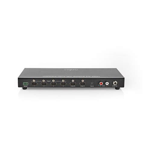 HDMI Matrix Switch X Port X HDMI Indgang X Optisk S PDIF X HDMI Output