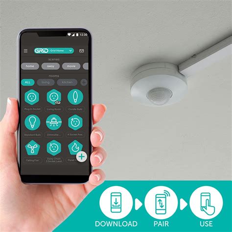 Deta 360°grid Connect Smart Pir Sensor Bunnings Australia