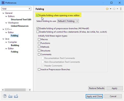Eclipse Gems Tips And Tricks Code Folding Mcu On Eclipse