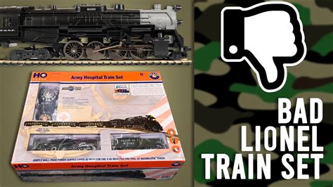 Infuriating Lionel Army Hospital Train Set Unboxing And Review Youtube